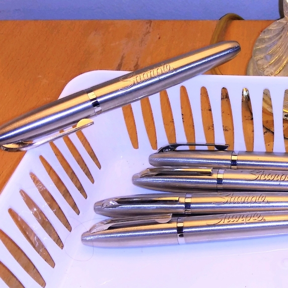 Sharpie | Other | Rare Stainless Steel Sharpie Permanent Marker | Poshmark